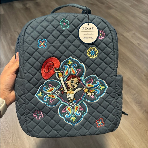 Vera Bradley | Bags | Disney Vera Bradley Jessie Pixar Small Backpack ...